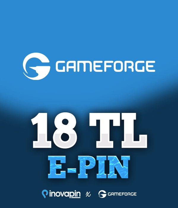 Gameforge 18 TRY E-Pin Satın Al - En Ucuz Gameforge E-Pin